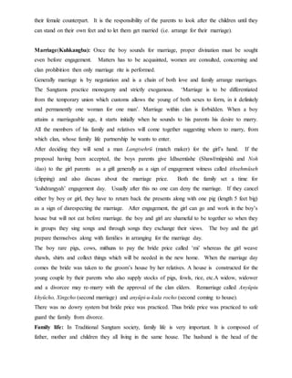 Case study of sangtam naga society chare village tuensang district of ...