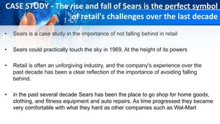 Case Study of Sears Company | PPTX
