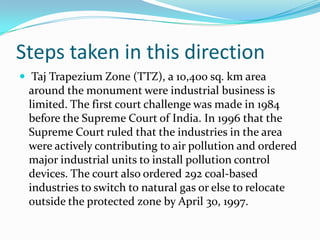 Case study of taj mahal | PPTX