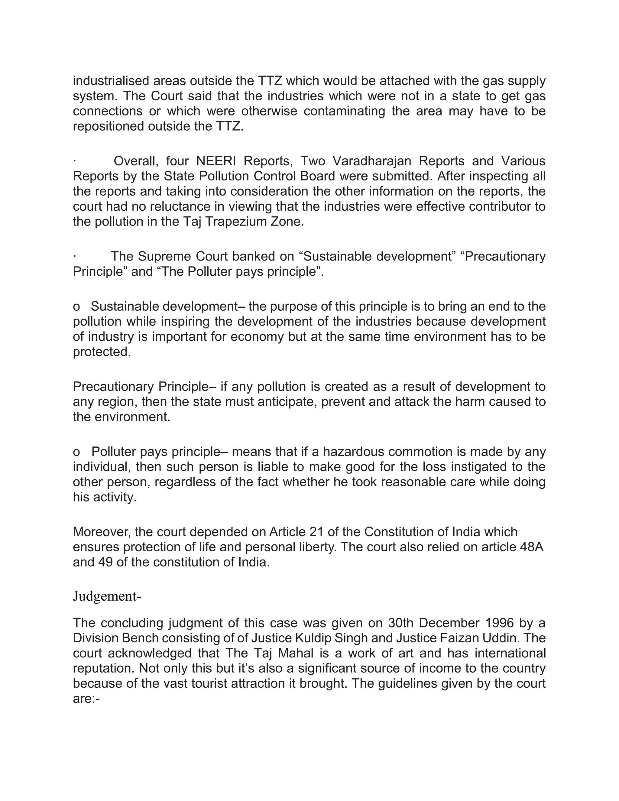Case Study of Taj Trapezium Zone.docx