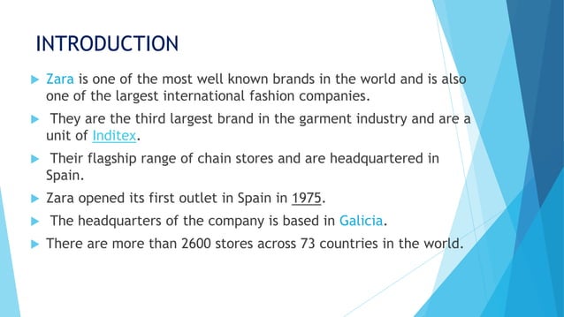 Case study of zara | PPTX | Retail Industry | Industries