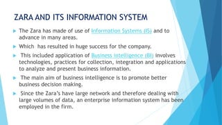 Case study of zara | PPTX