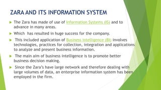 Case study of zara | PPTX