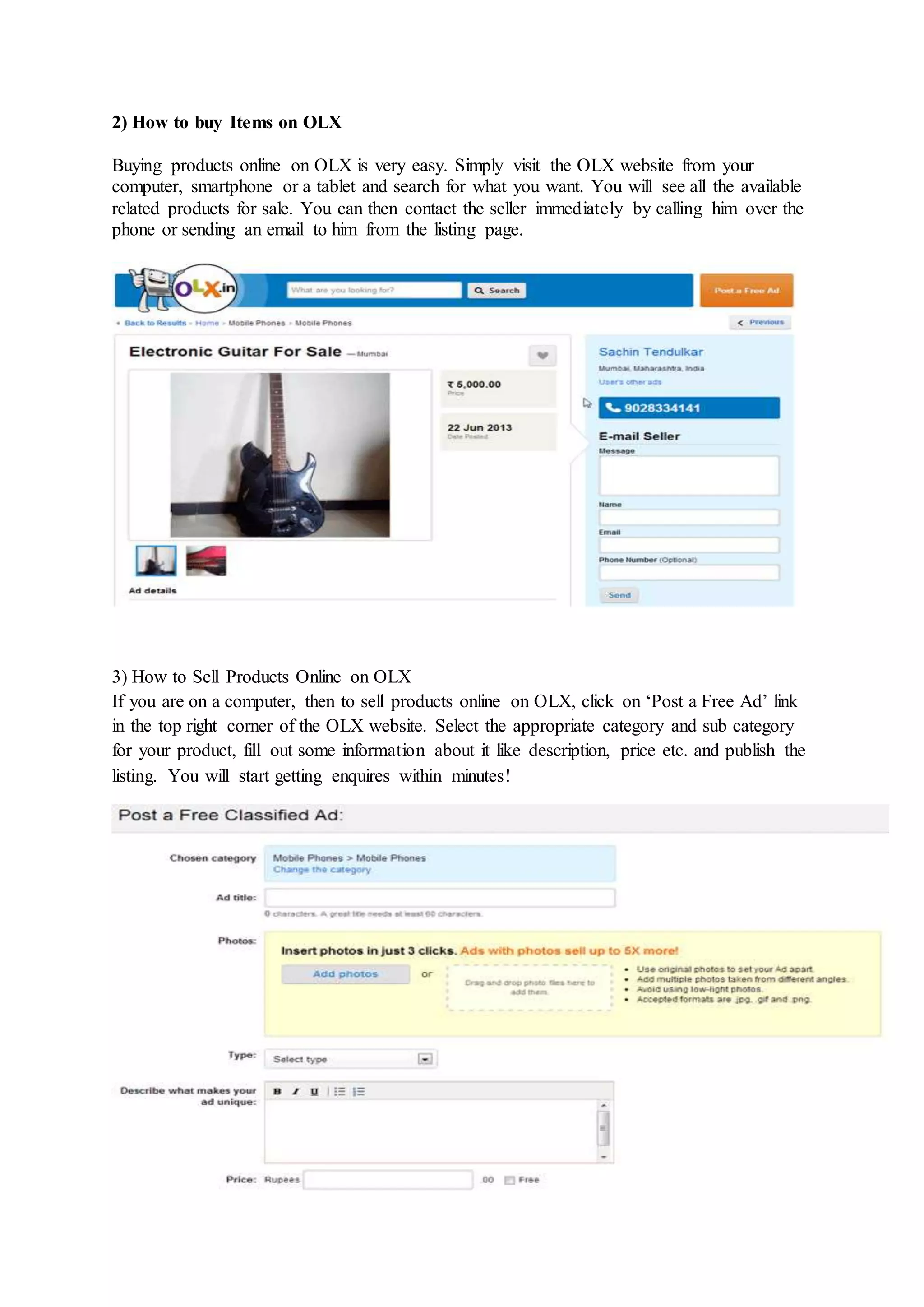 Case study olx | DOCX