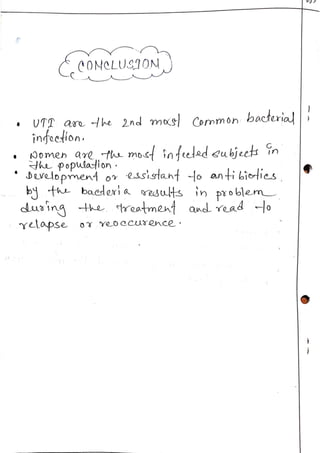 CASE STUDY ON -UTI(Urinary Tract Infection) | DOCX