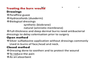 Case study on 2 degree burns | PPTX