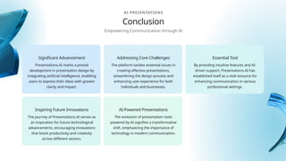 Case Study on AI Presentations: How Artificial Intelligence is ...