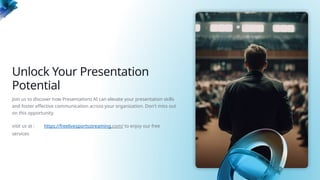 Case Study on AI Presentations: How Artificial Intelligence is ...