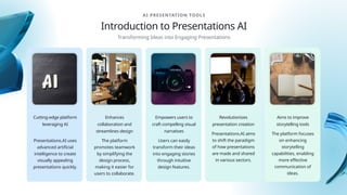 Case Study on AI Presentations: How Artificial Intelligence is ...