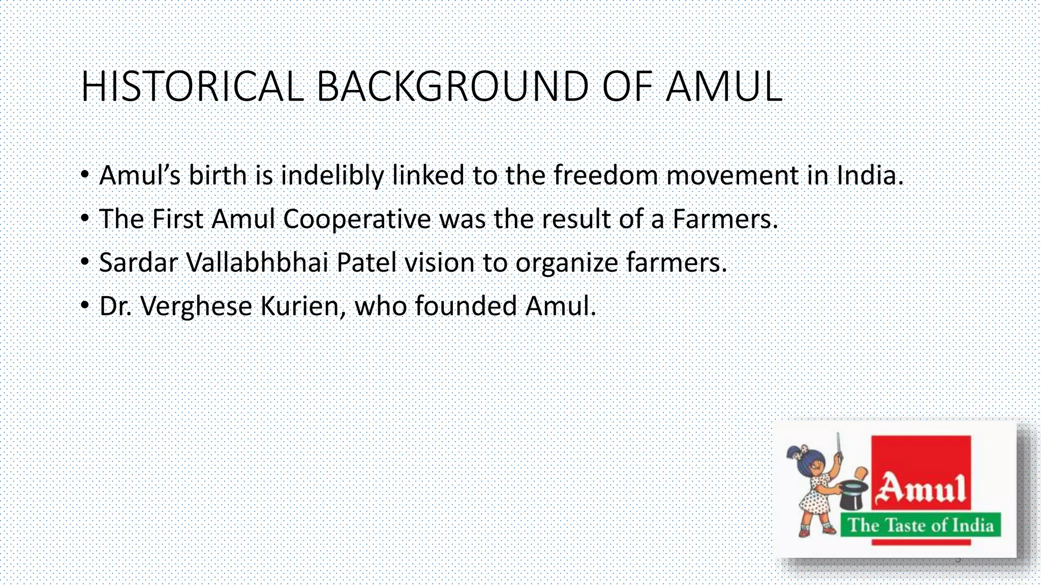 Case study on Amul-2019 | PPTX