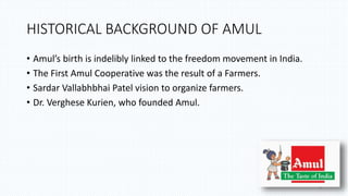 Case study on Amul-2019 | PPTX