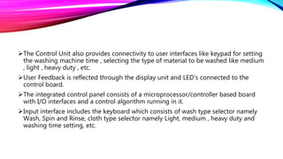 Case study on automatic washing machine based on Internet of Things(IOT ...