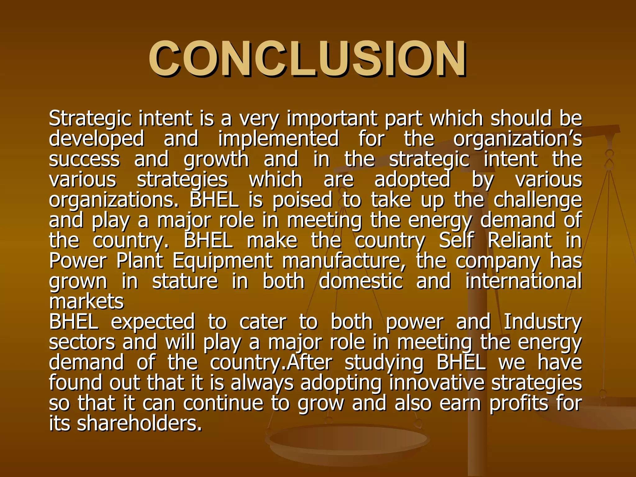 Case study on bhel | PPT
