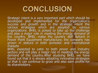 Case study on bhel | PPT