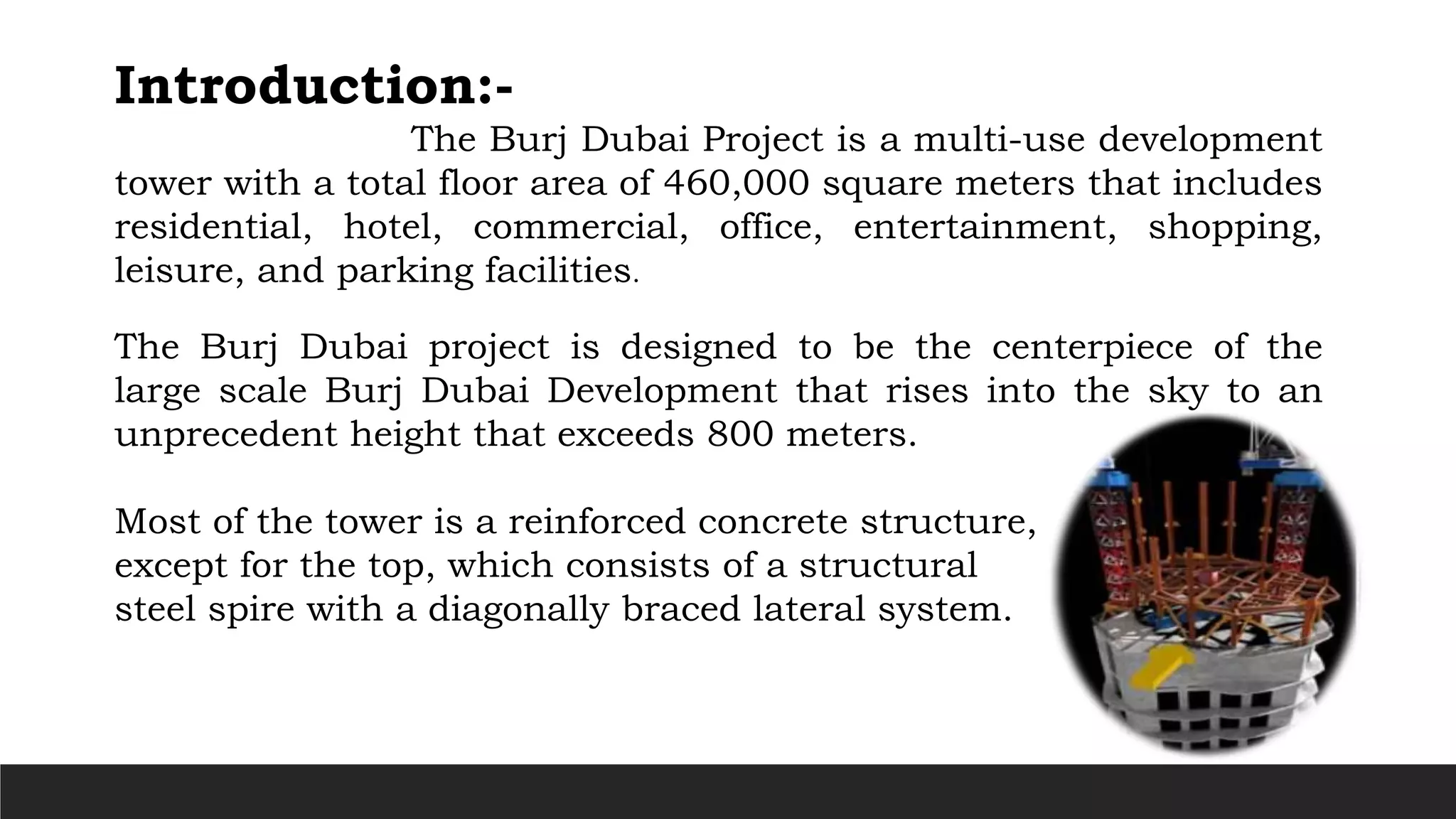 Case study on burj khalifa FOUNDATION | PPTX