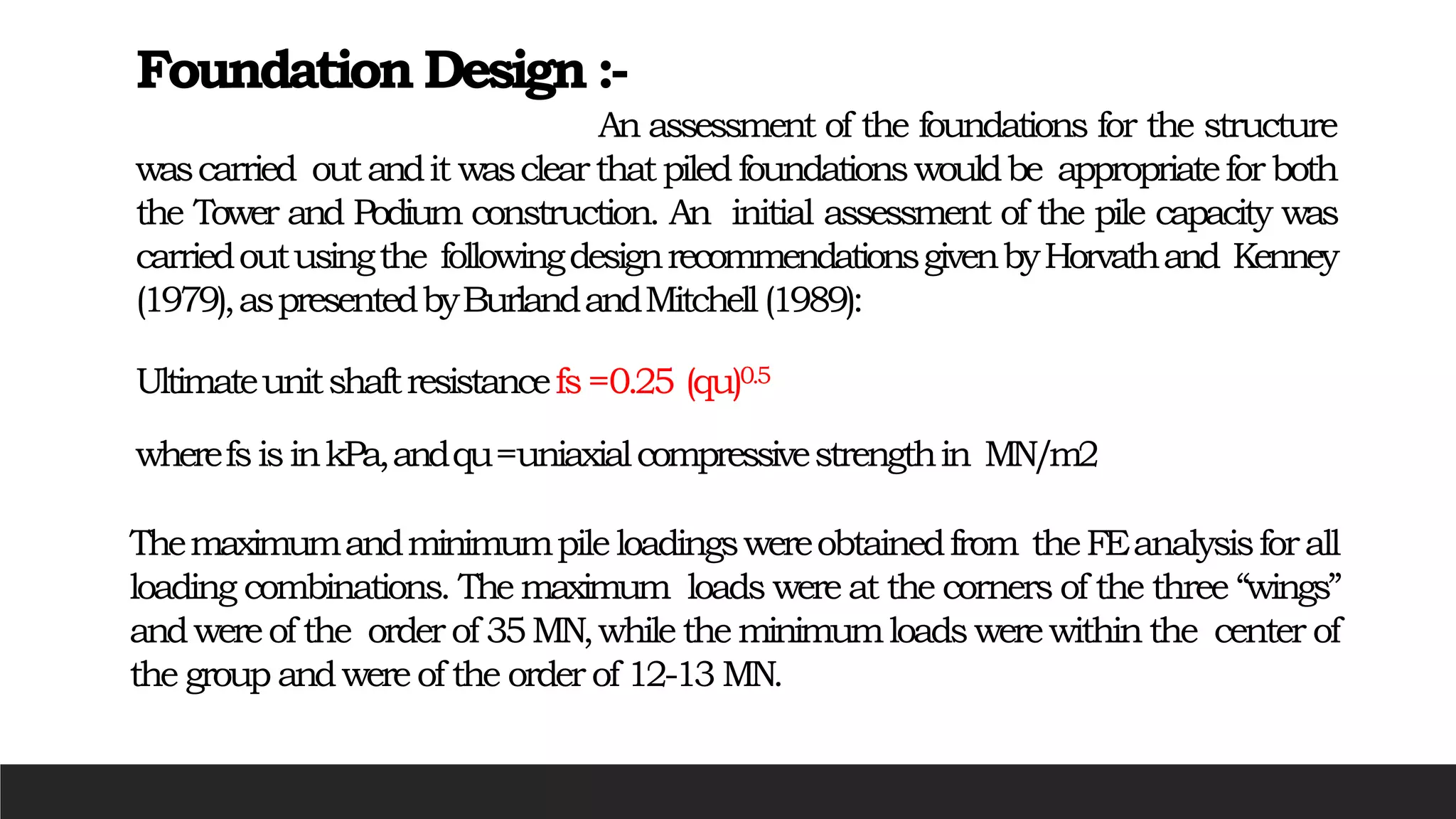 Case study on burj khalifa FOUNDATION | PPTX