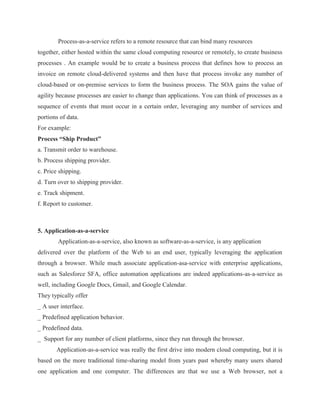 Case study on cloud computing | DOCX