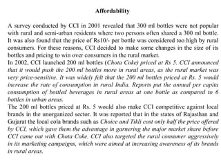Case study on coke | PPT