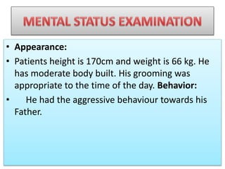 Case study on conduct disorder | PPTX
