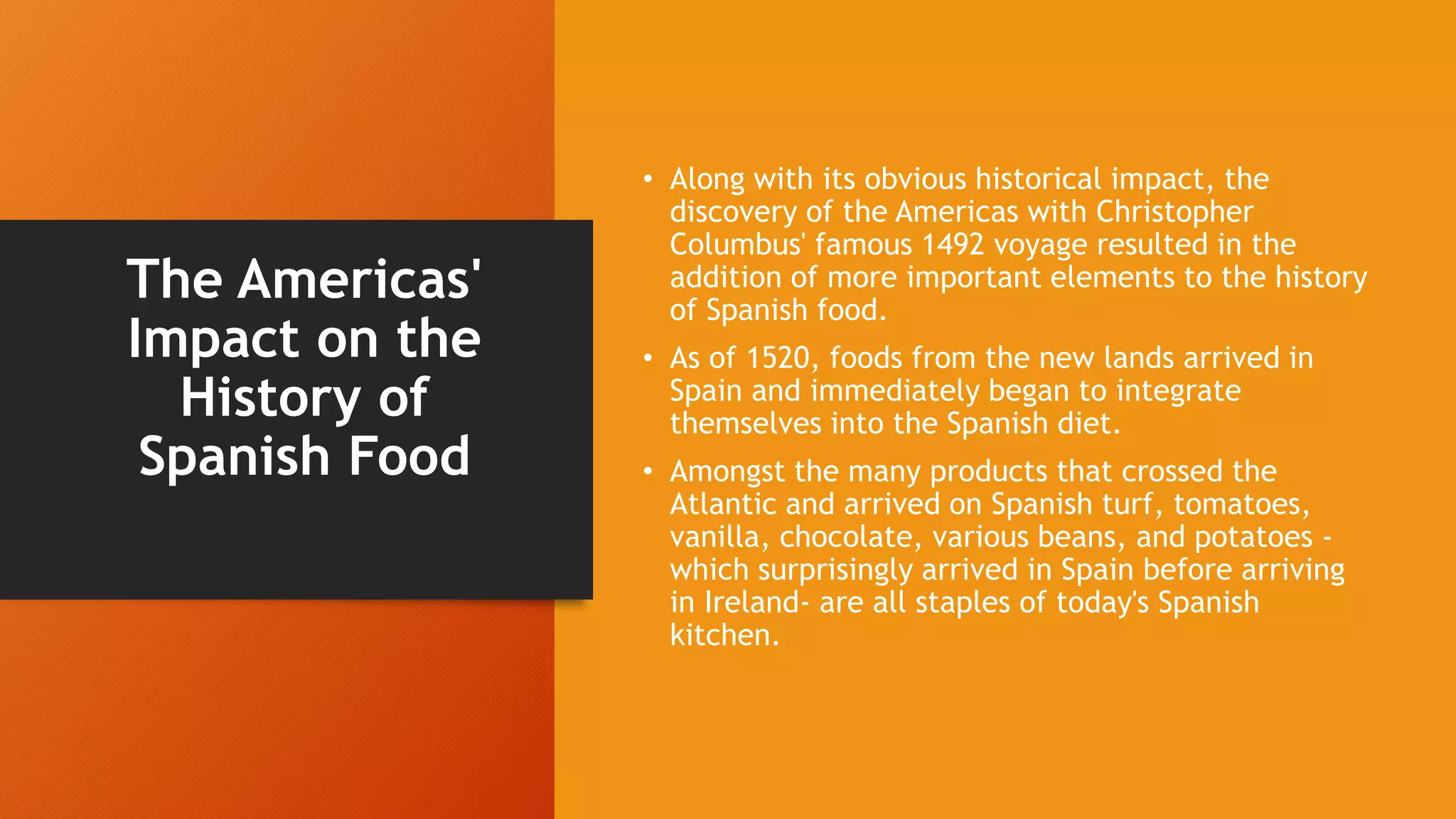 Case study on culinary history of spain & popularity of tapas | PPTX