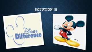 Case study on Disney | PPTX
