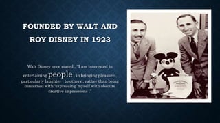 Case study on Disney | PPT