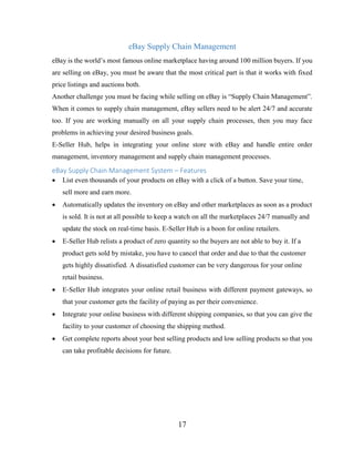 Case study on ebay.com