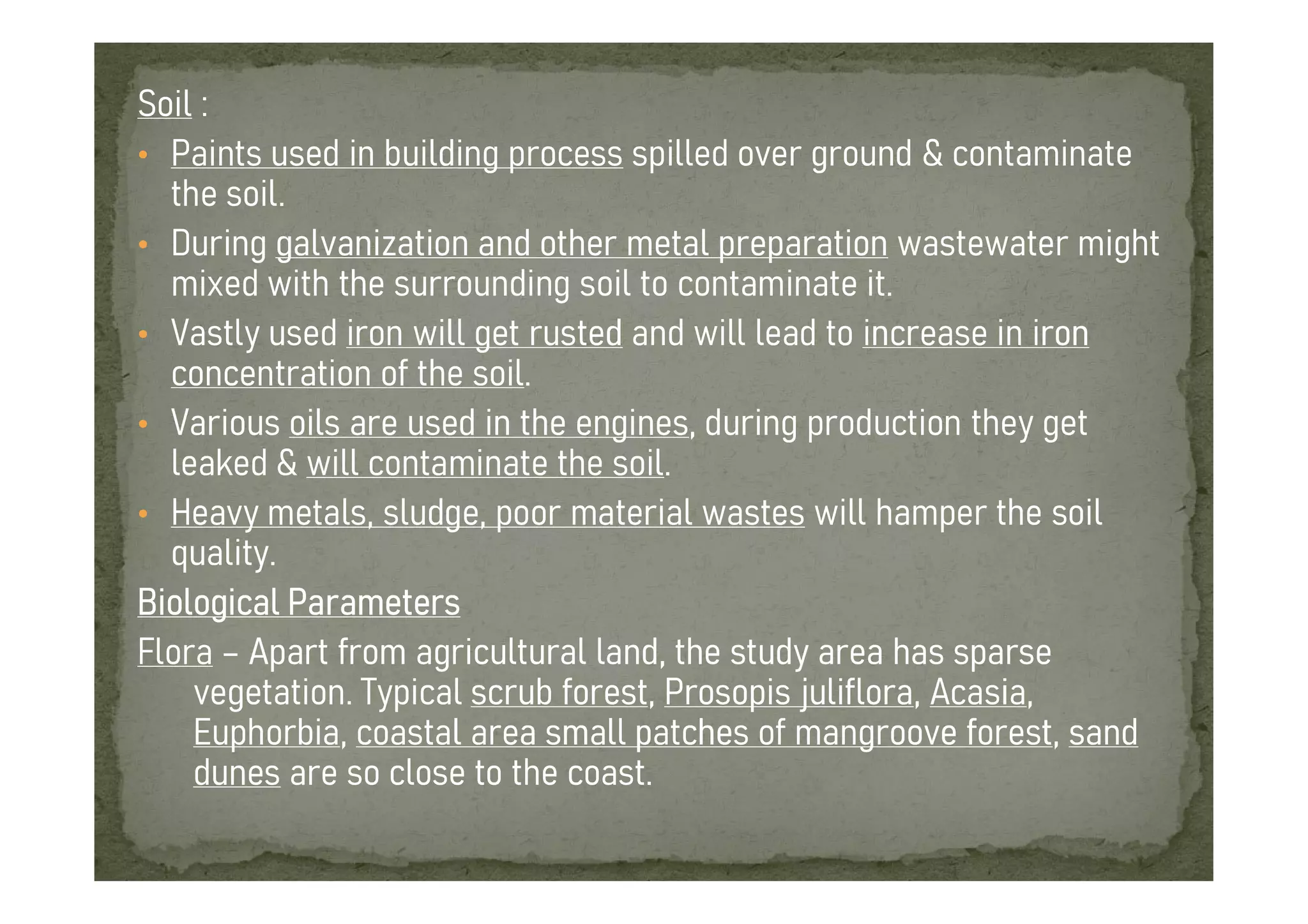 Case study on environment impact assesment | PDF
