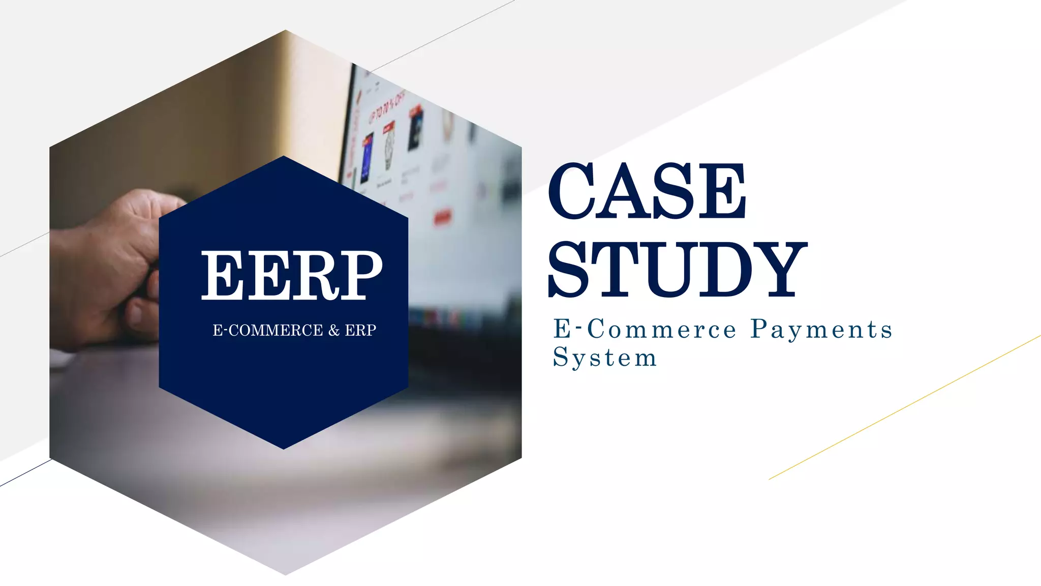 Case study on E-Payments | PPTX