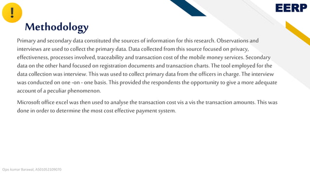 Case study on E-Payments | PPTX