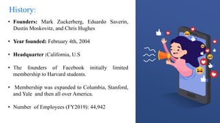 Case study on Facebook | PPT