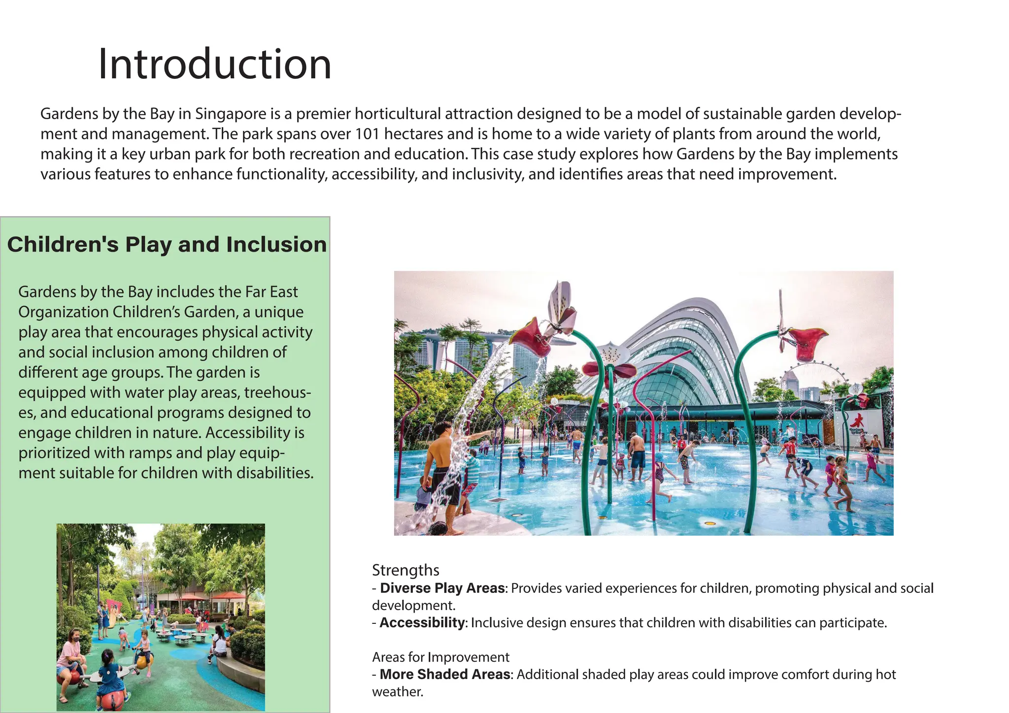 Architectural case study on gardens by the bay | PDF