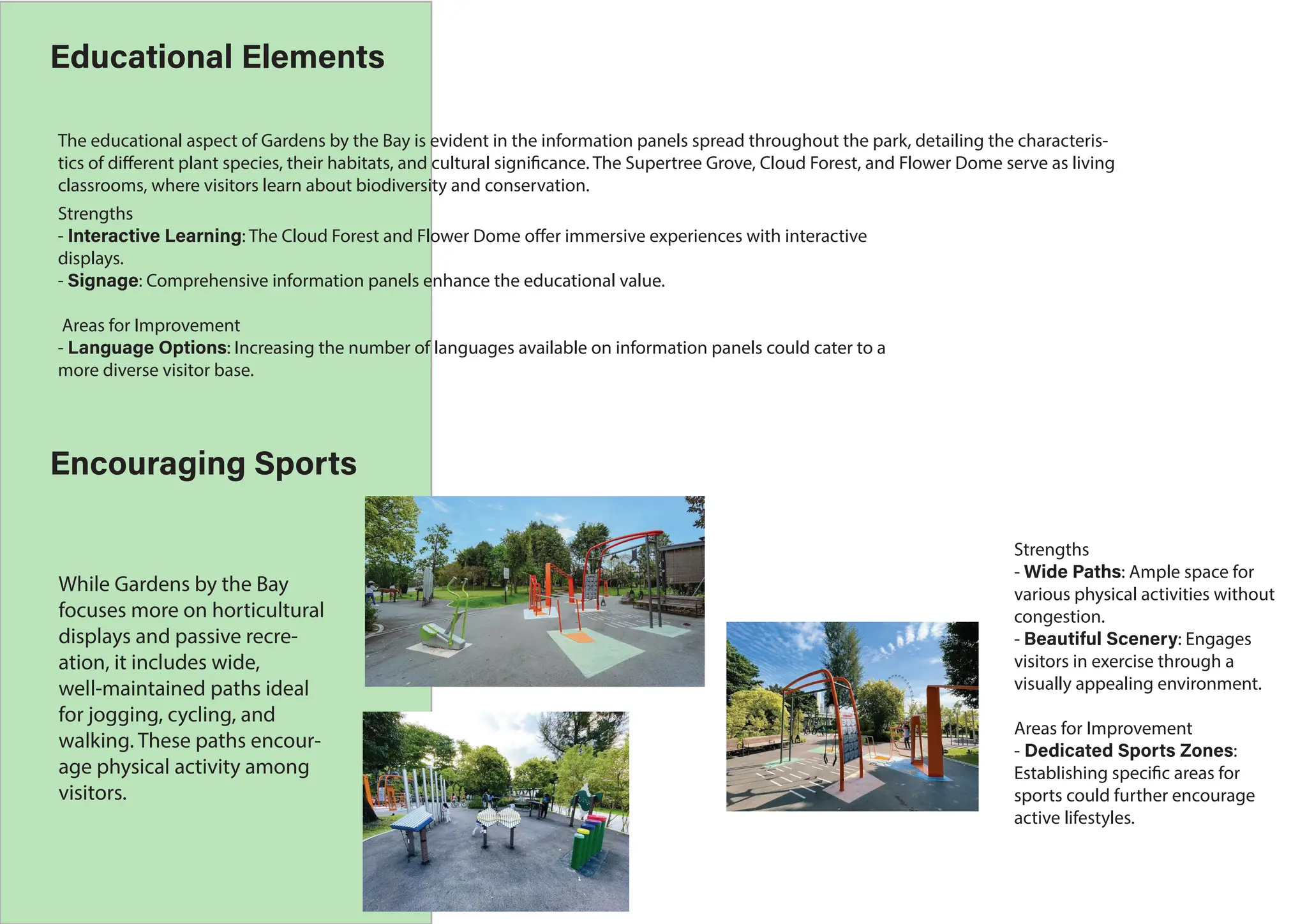 Architectural case study on gardens by the bay | PDF