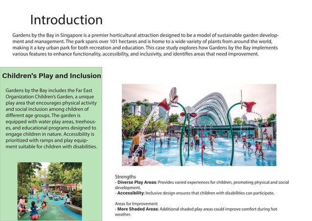 Architectural case study on gardens by the bay | PDF
