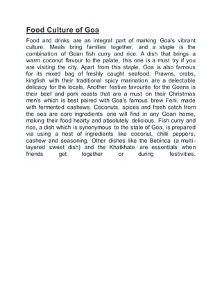 Case study on goa india | DOCX