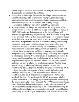 Case study on green building | PDF