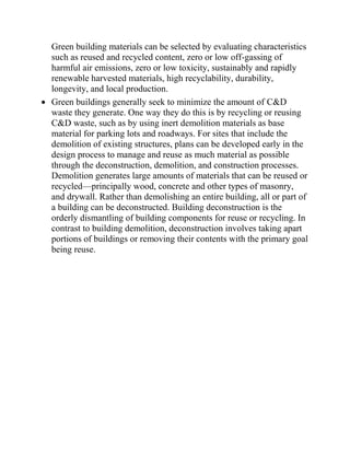 Case study on green building | PDF