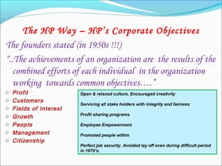 Case study on hp | PPT