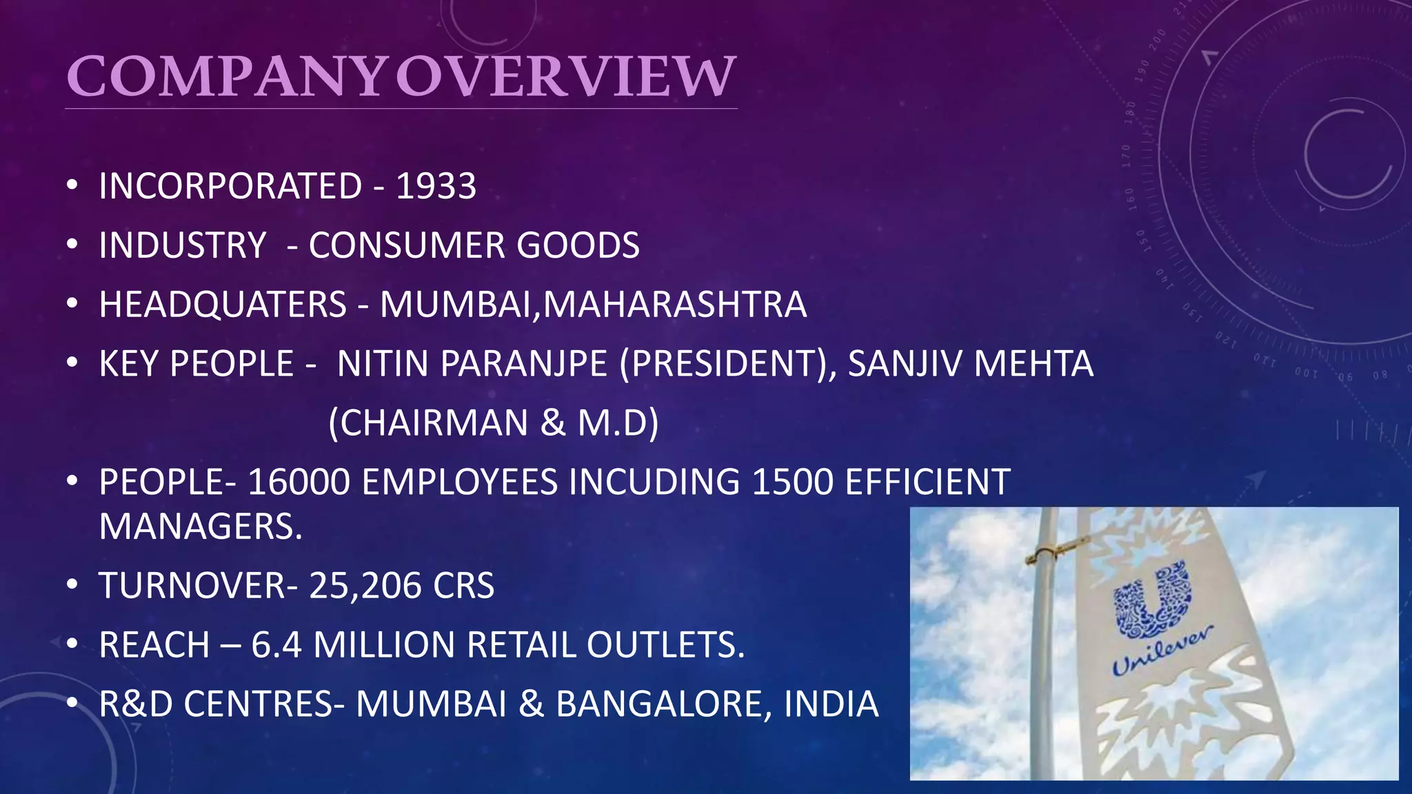 Case study on HUL | PPTX