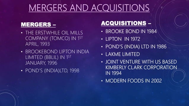 Case study on HUL | PPTX | Business | Business and Finance