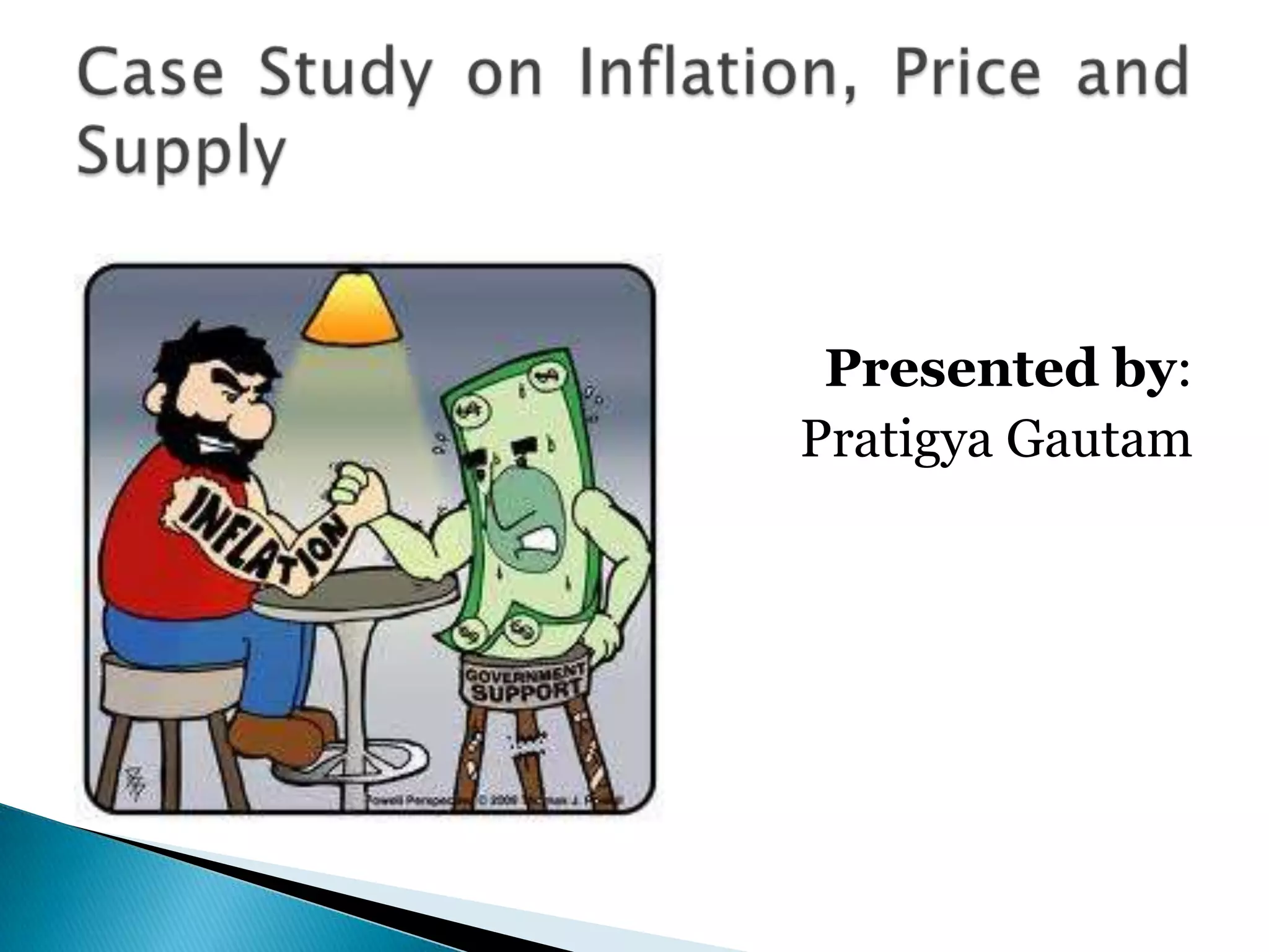 Case study on inflation, price and supply | PPTX
