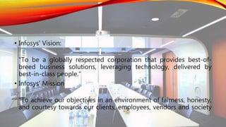 Case study on infosys technologies – the best | PPTX