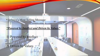 Case study on infosys technologies – the best | PPTX