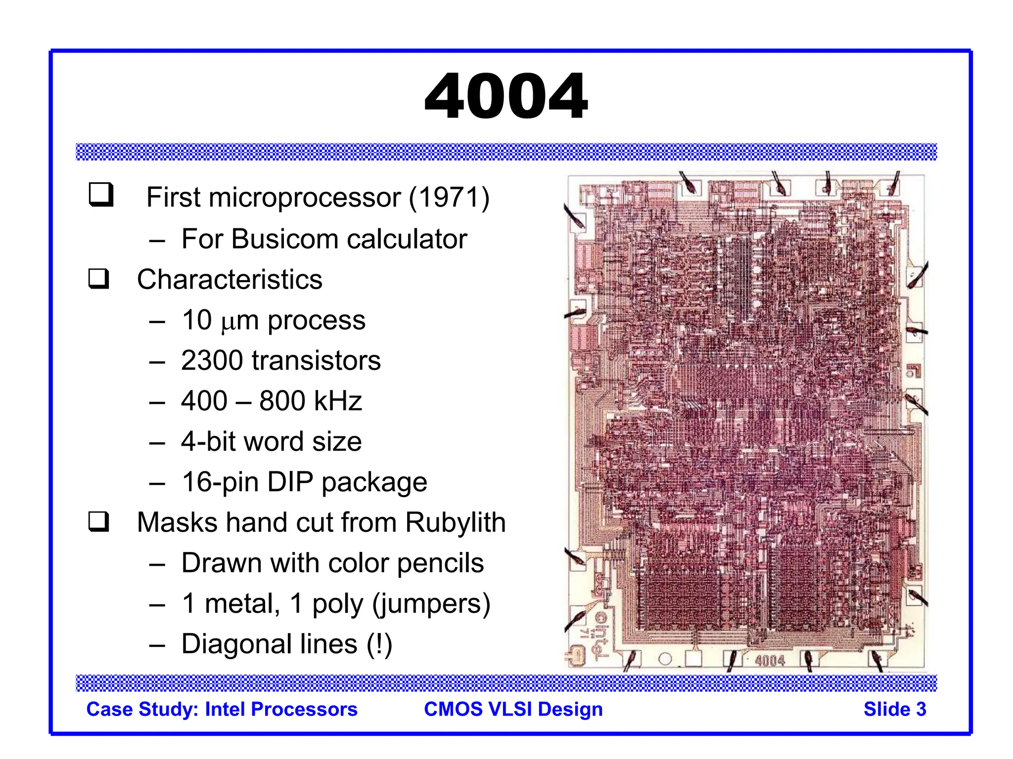 Introduction to CMOS VLSI Design(Case Study On intel Processors).ppt