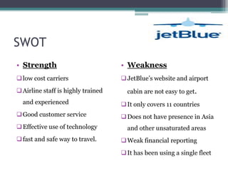 jet blue airline | PPTX