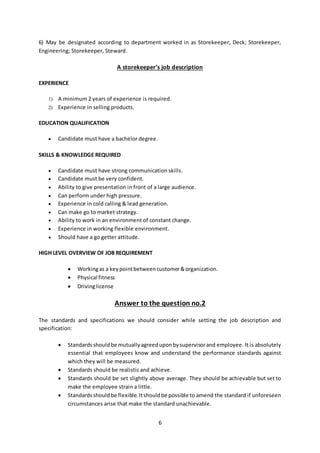 Case studies on job analysis | DOCX