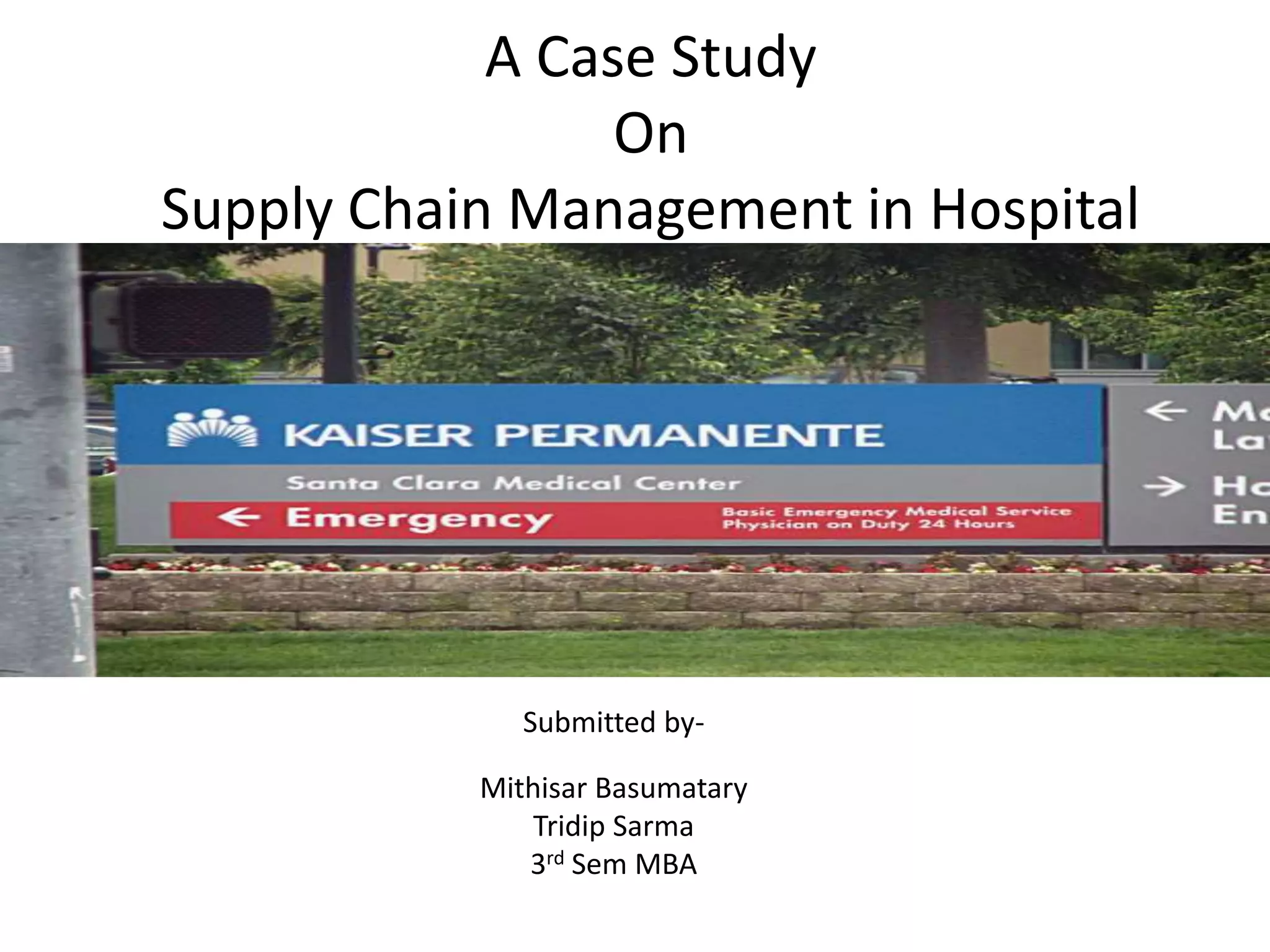 Case study on kaiser permanente | PPTX