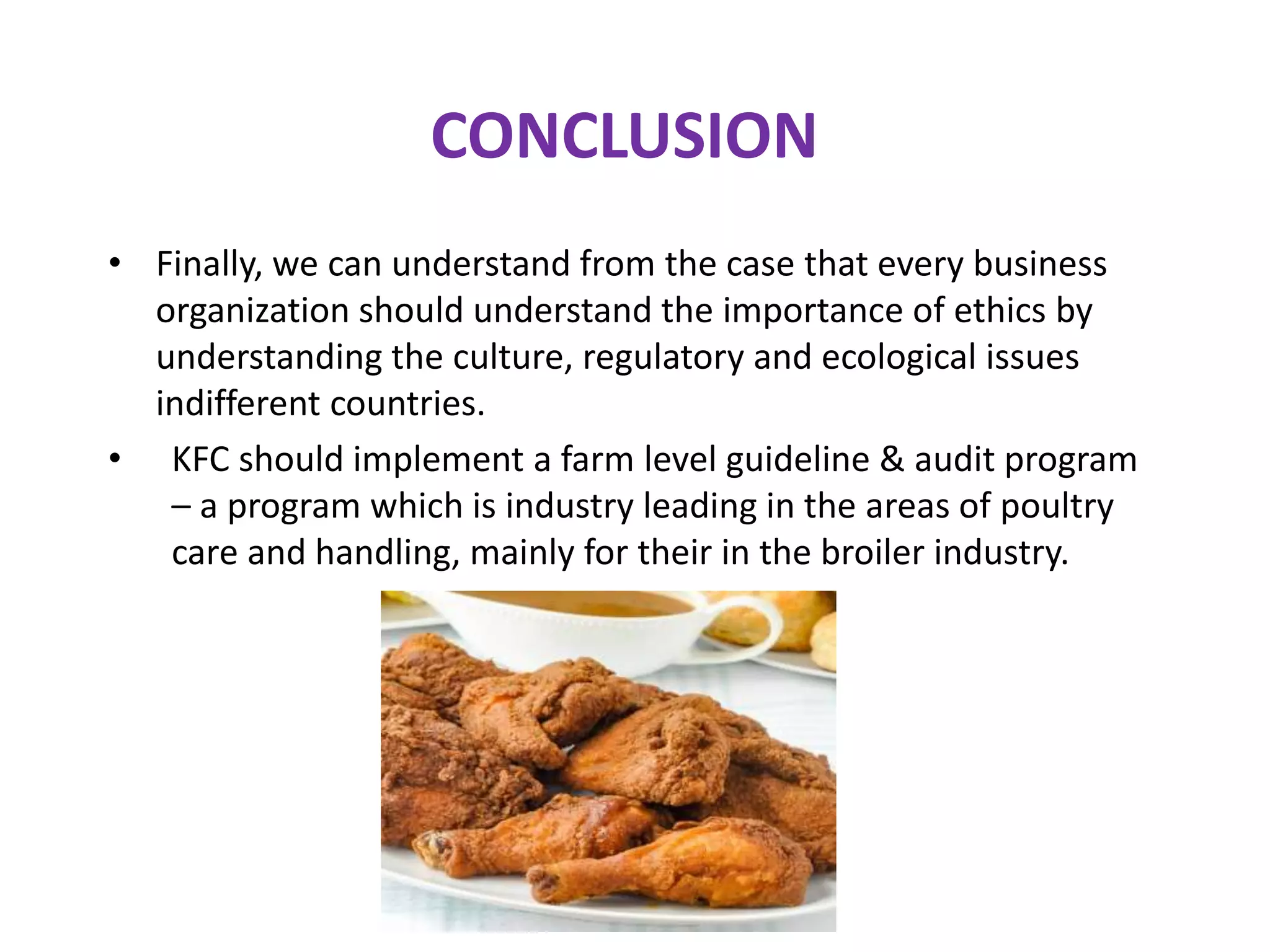 Case study on KFC | PPTX