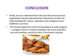 Case study on KFC | PPTX