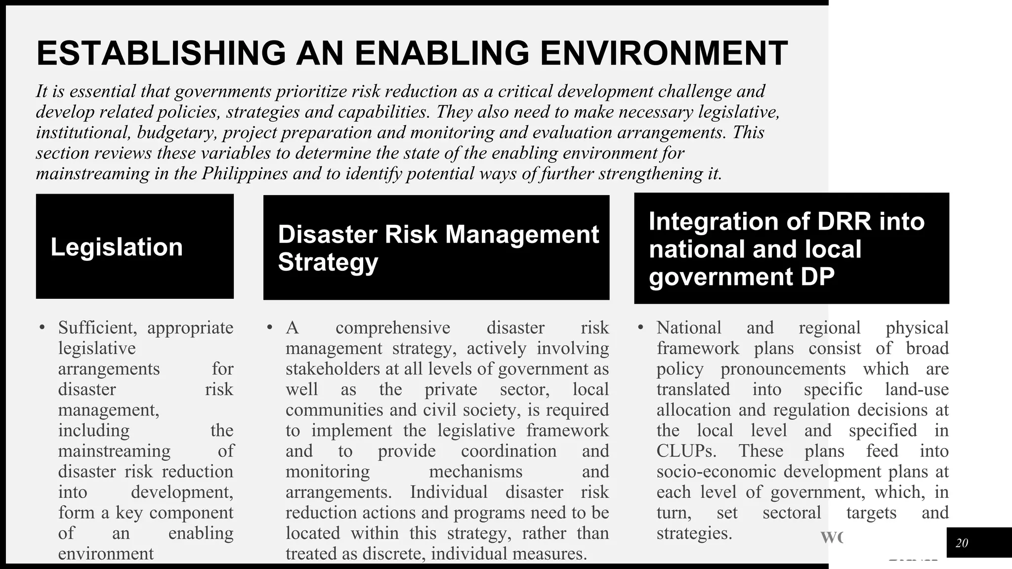 Case study on Mainstreaming DRR | PDF